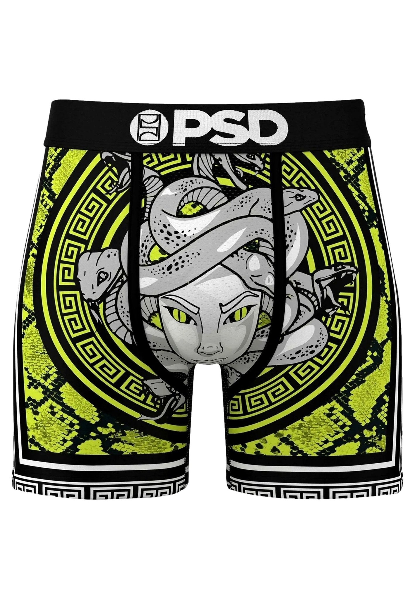 Boxer PSD Amarillo Medusa Eyes Fit Corto - Comodidad y Estilo