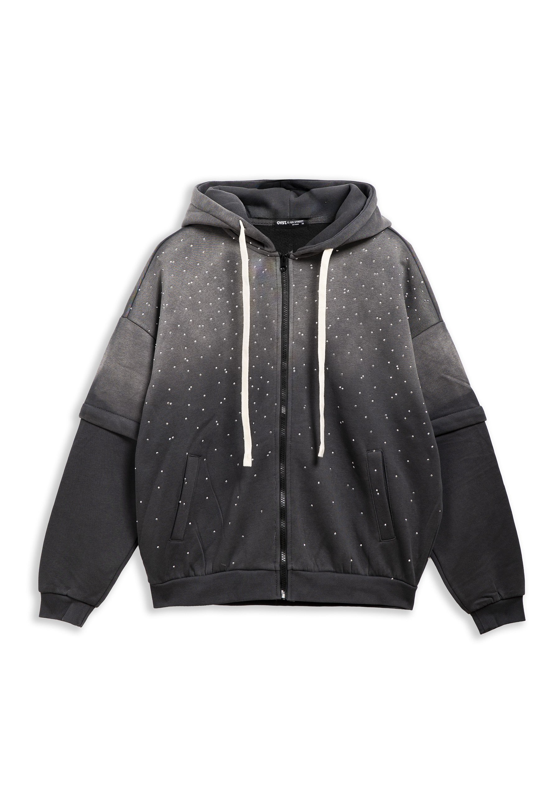 CHAQUETA ANTRACITA DESMONTABLE GLOW JACKET