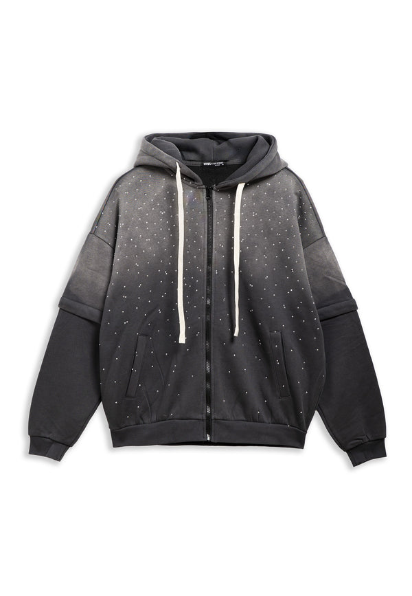 CHAQUETA ANTRACITA DESMONTABLE GLOW JACKET