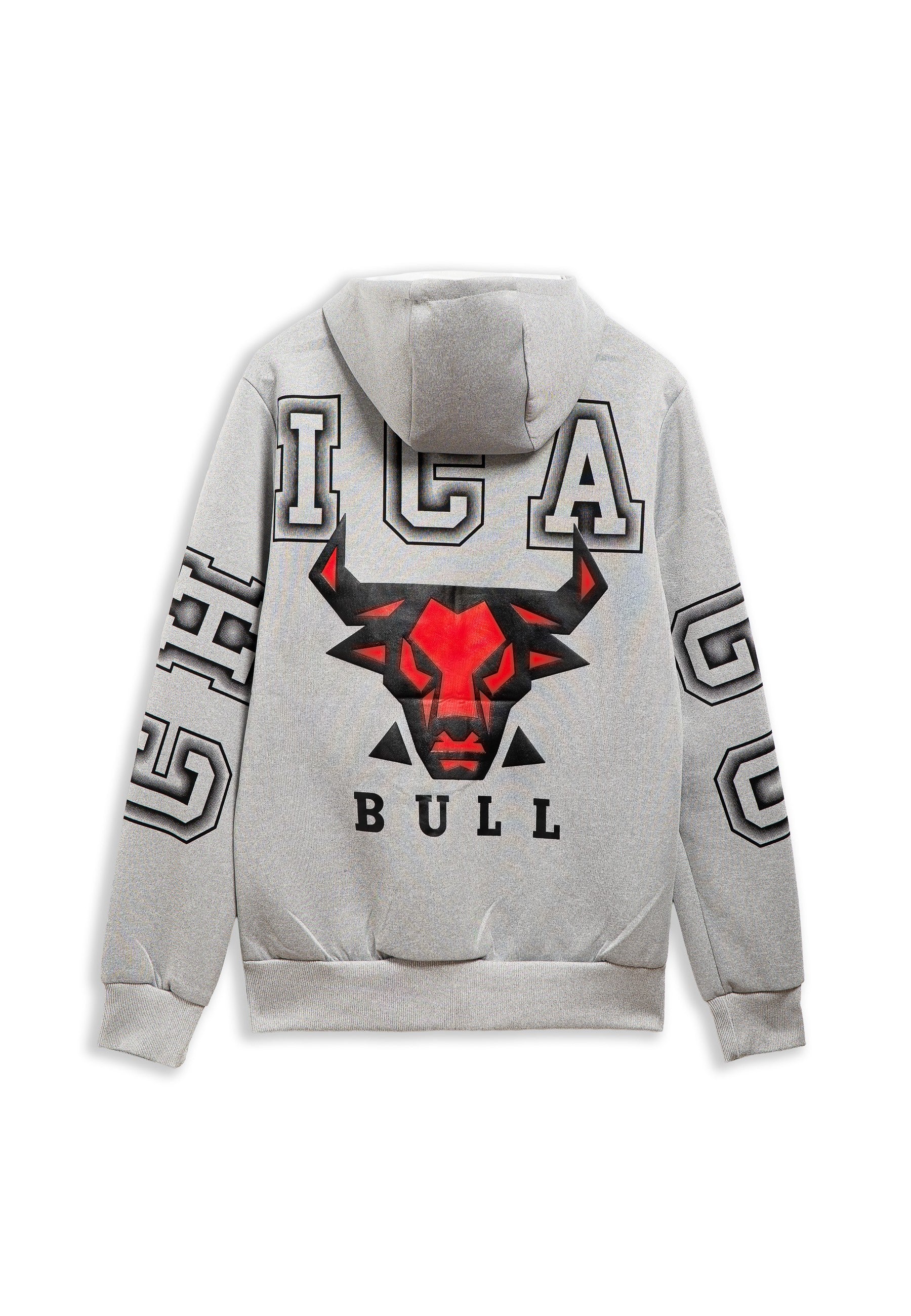 CHAQUETA GRIS BULL POLY TRACKJACKET