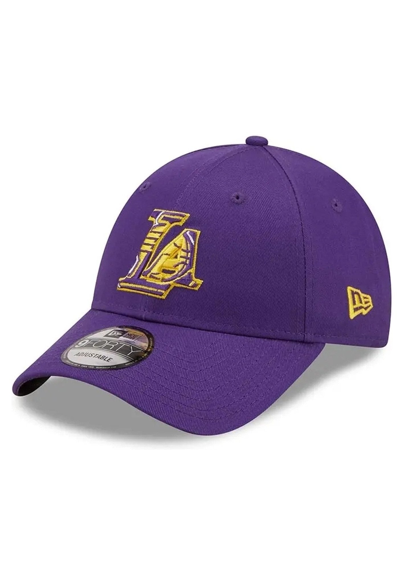 Gorra New Era Morada con Logo Lakers 9FORTY Loslak