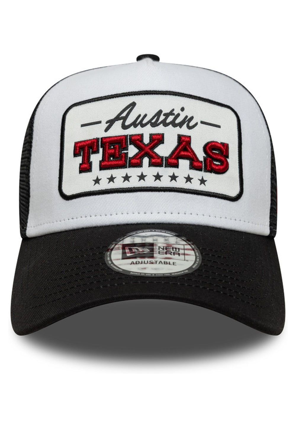 GORRA NEW ERA NEGRA TEXAS LOCATION PATCH TRUCKER NEWERA