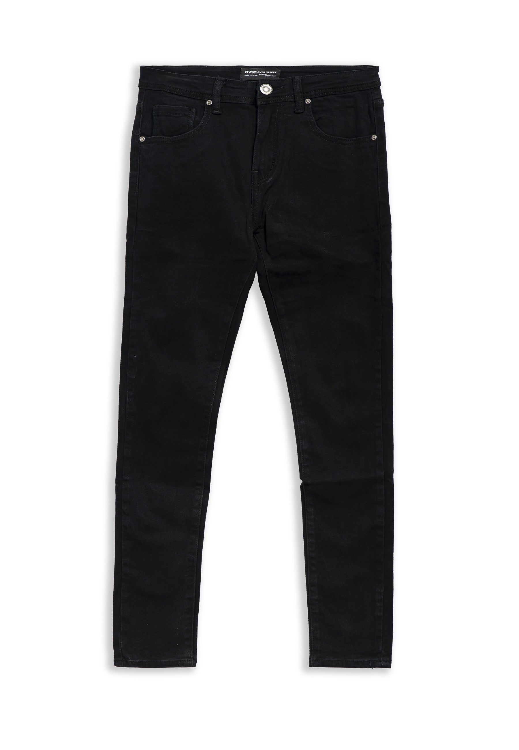 PANTALON NEGRO SLIM FIT BASIC PANT